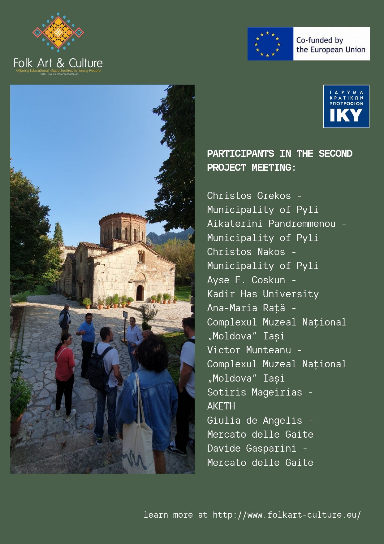 Folk Art & Culture project 3rd Newsletter.